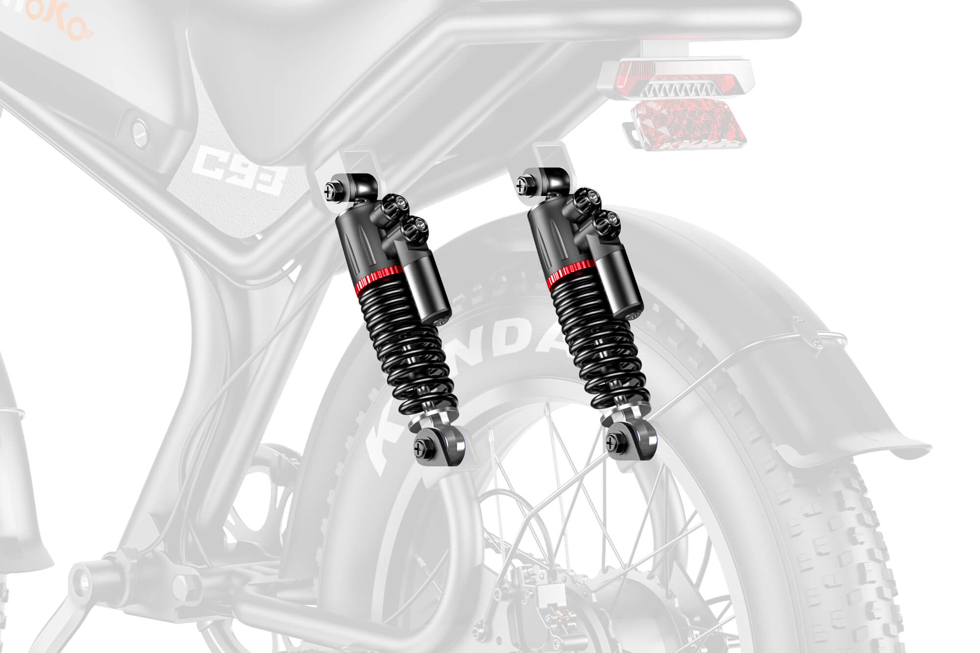 Suspension for Emoko Ebike C93 (2pc)